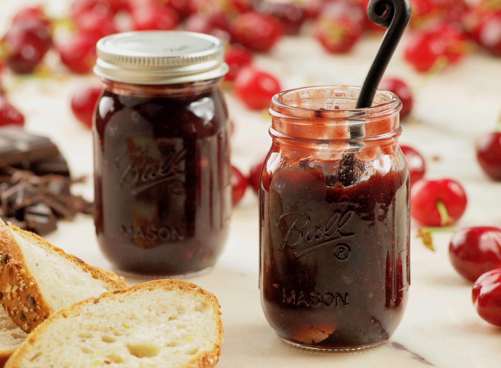 Chocolate covered cherry jam is the perfect Valentine's Day treat ...